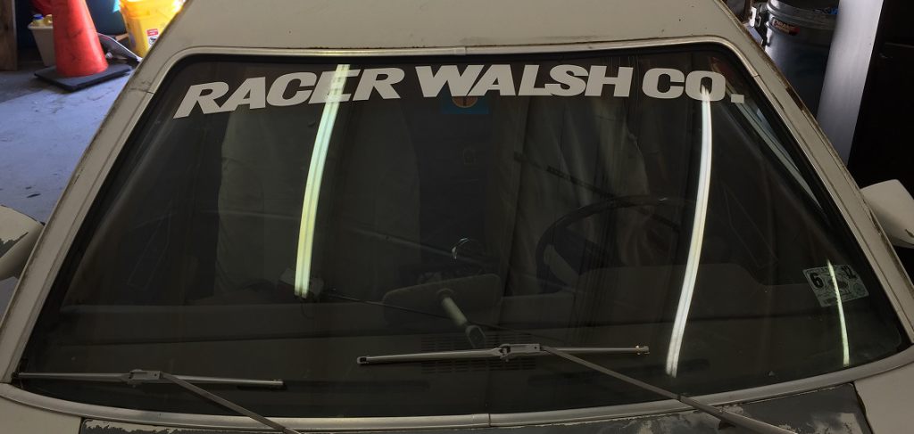 Custom Windshield Graphic RWA3046 – Racer Walsh