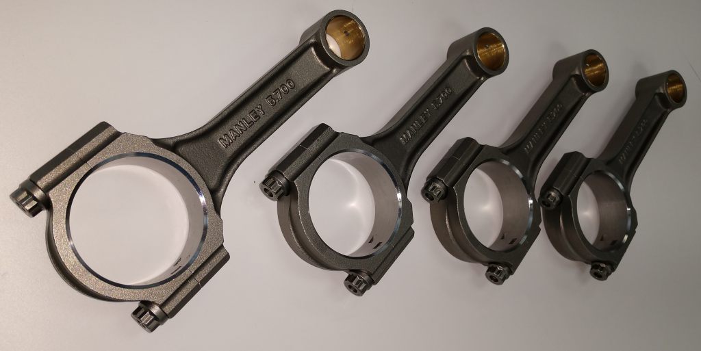 2.3 Manley Sportsmaster Rod Set 5.7″ w/ ARP Cap Screw Bolts RWA1671C ...