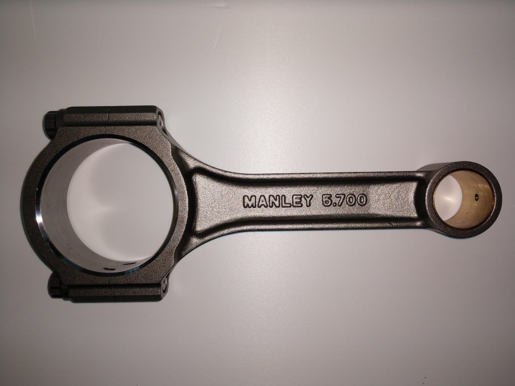 2.3 Manley Sportsmaster Rod Set 5.7″ w/ ARP Cap Screw Bolts RWA1671C ...